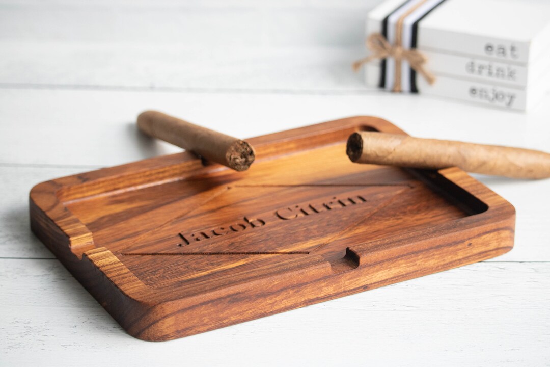 Personalized Cigar Ashtray, Engraved Cigar Ashtray, Personalized ...