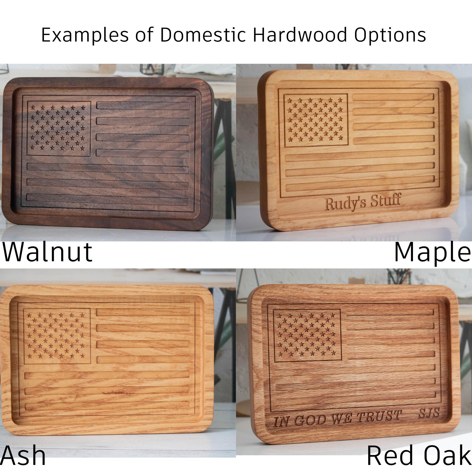 Custom Firefighter Cigar Ashtray, Personalized Wooden Ashtray With ...