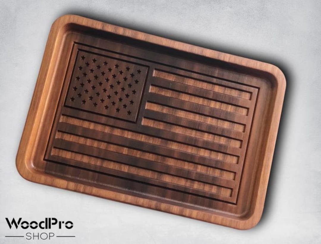 Wood Catchall Tray, EDC Tray, Personalized Wedding Gift, Jewelry Tray ...