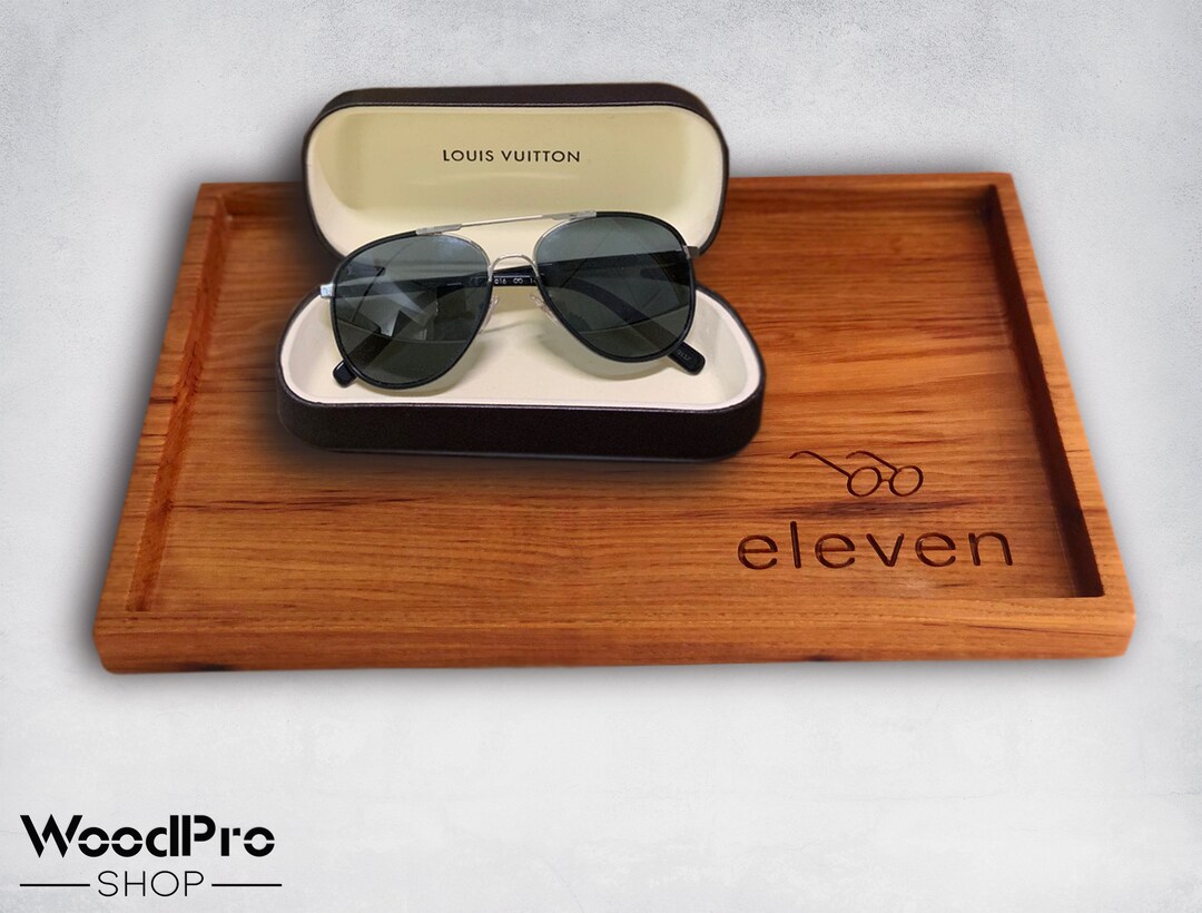 Valet Tray | Custom Wood Tray With Logo | Personalized Gift | Business ...