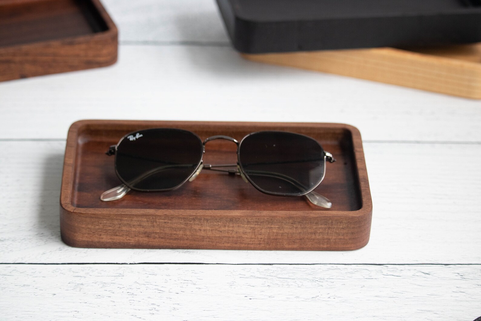 Wood Catchall Tray Personalized Key Tray Custom Valet Tray - Etsy