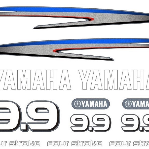 Yamaha 9.9 Decal - Etsy