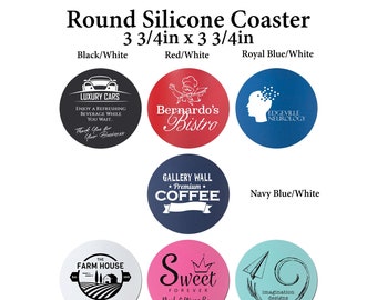 Silicone Coasters - Etsy