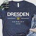 Dresden Tee, Dresden Shirt, Dresden T-shirt, Germany Souvenir, German ...
