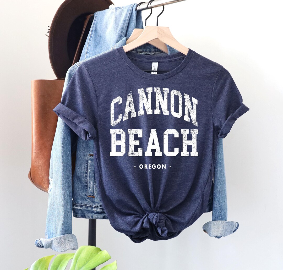 Cannon Beach Tee,cannon Beach Oregon Sweatshirt, Cannon Beach Crewneck ...
