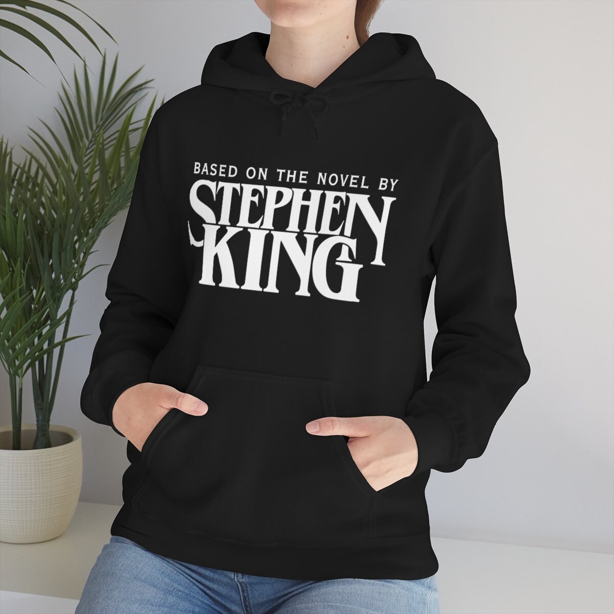 Stephen King Hoodie,stephen King T-shirt,based on A Novel by Stephen ...
