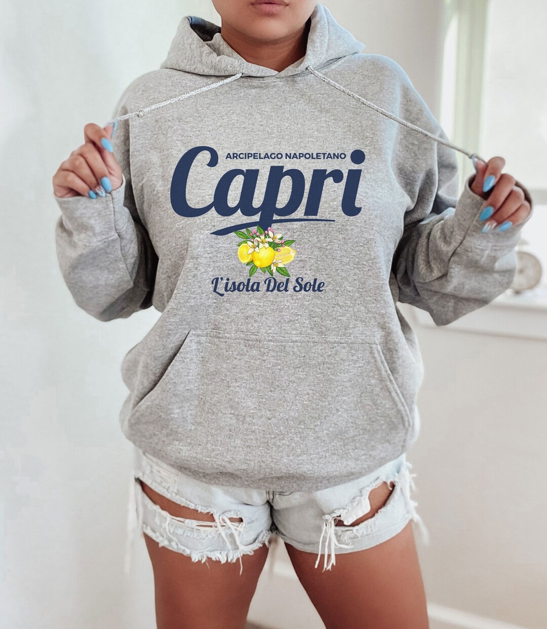 Capri Hoodie,capri Italia, Capri Travel, Amalfi Coast Shirt,amalfi ...