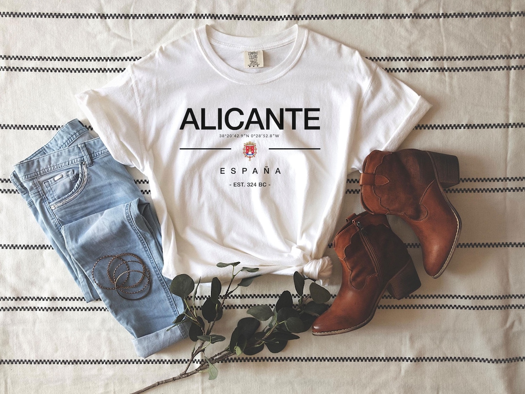 Alicante Comfort Colors T-shirt, Alicante, Alicante Travel, Espana ...