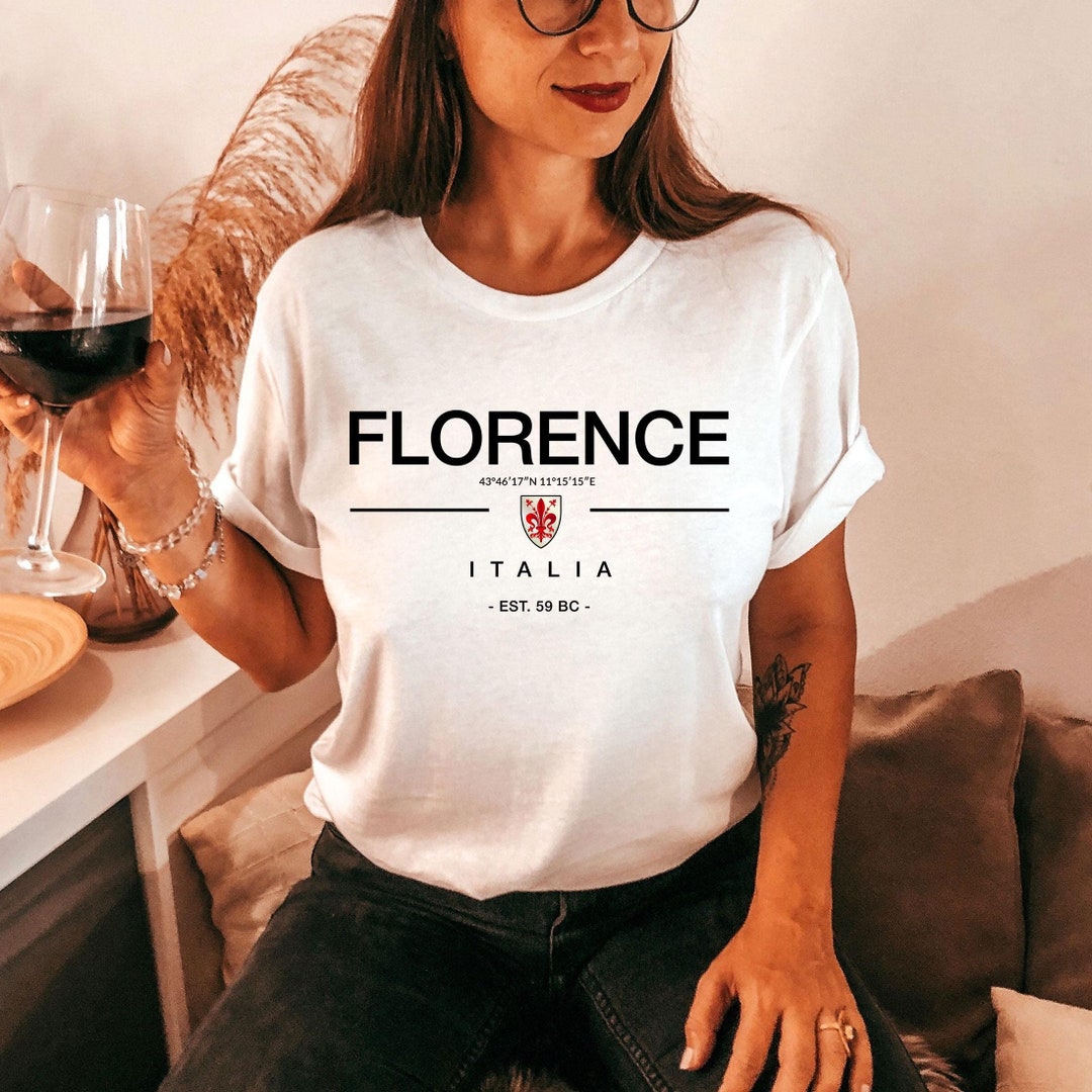 Florence Tee, Florence Italia, Florence Shirt, Florence Trip, Florence ...