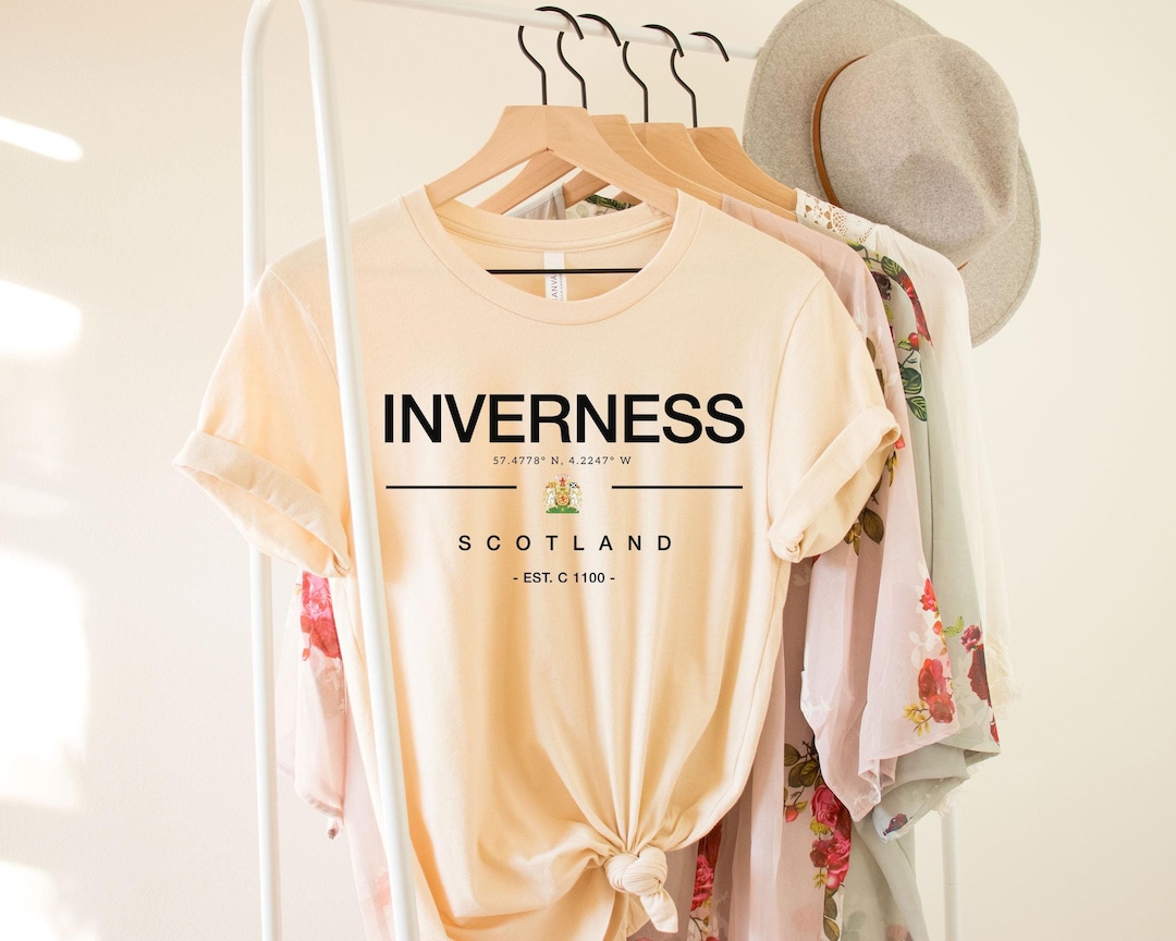 Inverness Tee, Inverness Tshirt, United Kingdom, Inverness Scotland ...