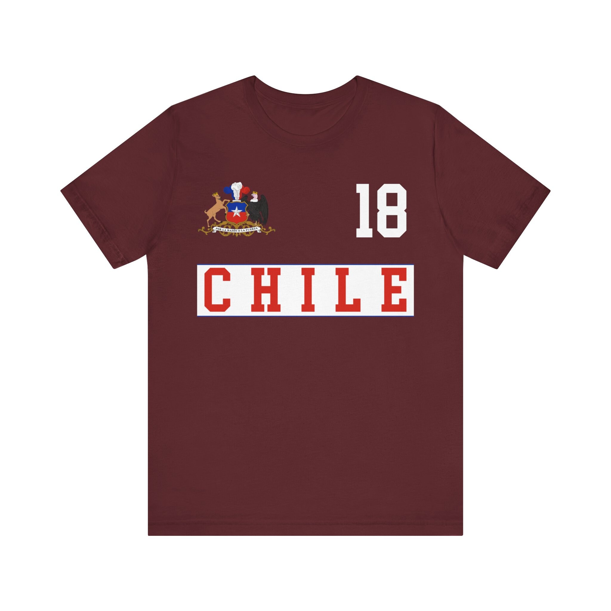 Chile Tee,chile Jersey, Chile Tshirt, Chile Gifts, Chile Shirt, Chile T ...