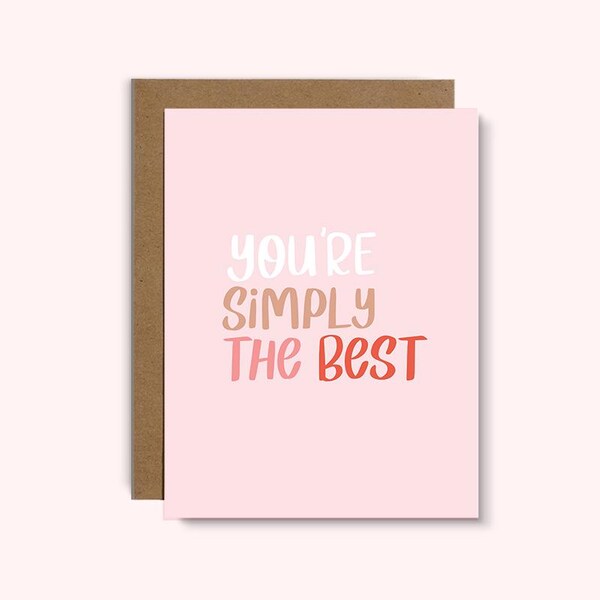 Simply the Best - Etsy