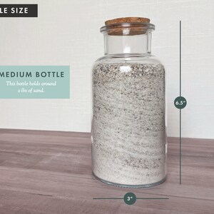 Vacation Keepsake Bottle, Honeymoon Sand Bottle, Engagement Sand Bottle ...