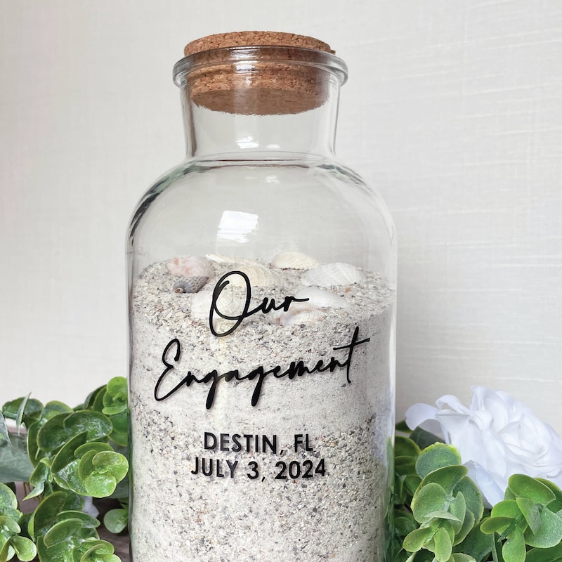 Jar for Sand Personalized - Etsy