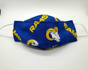 Rams Face Mask | Etsy