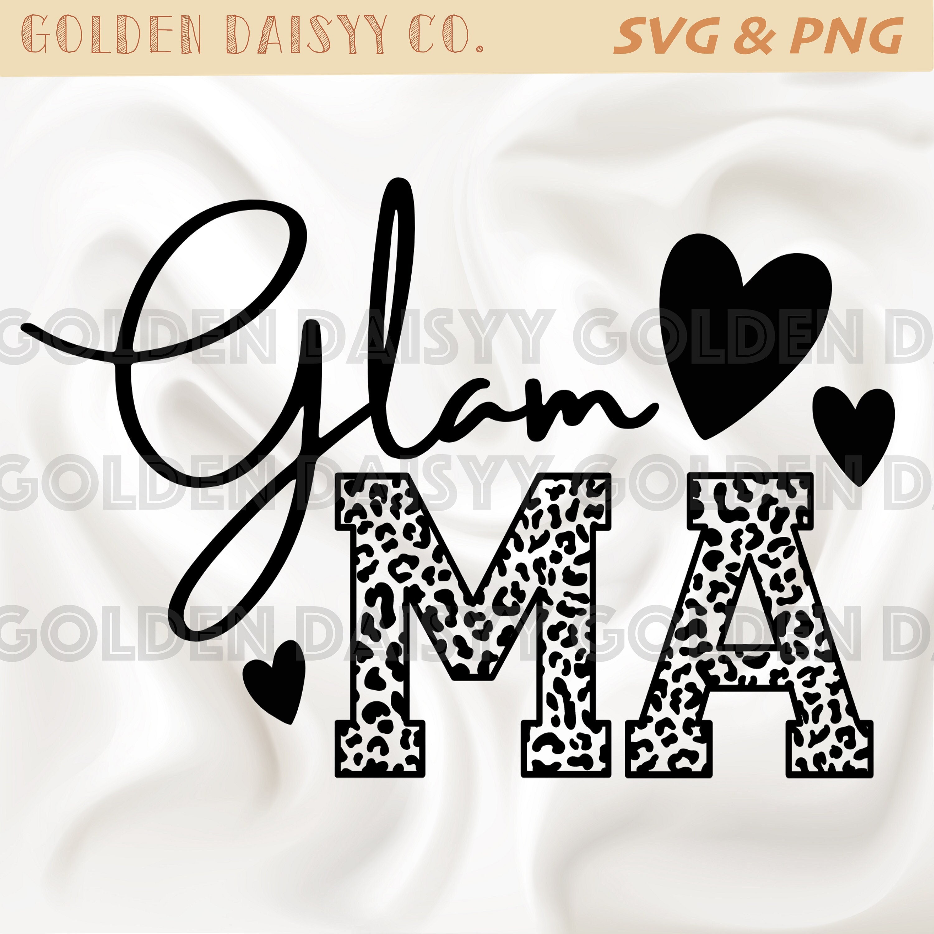 Glam MA / Granny / Grandma / Glamorous / Diva SVG / PNG / Sublimation ...