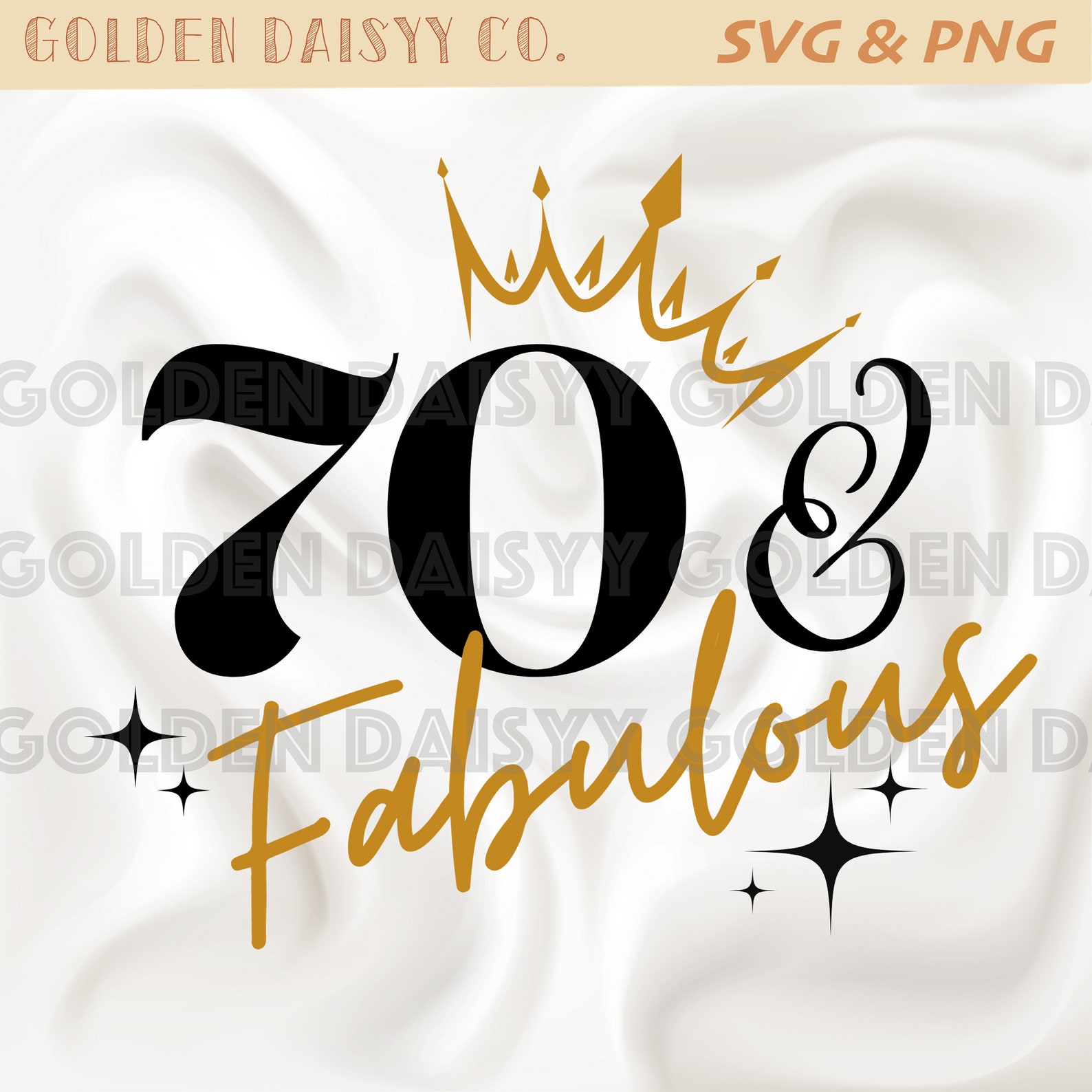 Seventy & Fabulous SVG / PNG / Sublimation / 70 Milestone / Birthday - Etsy