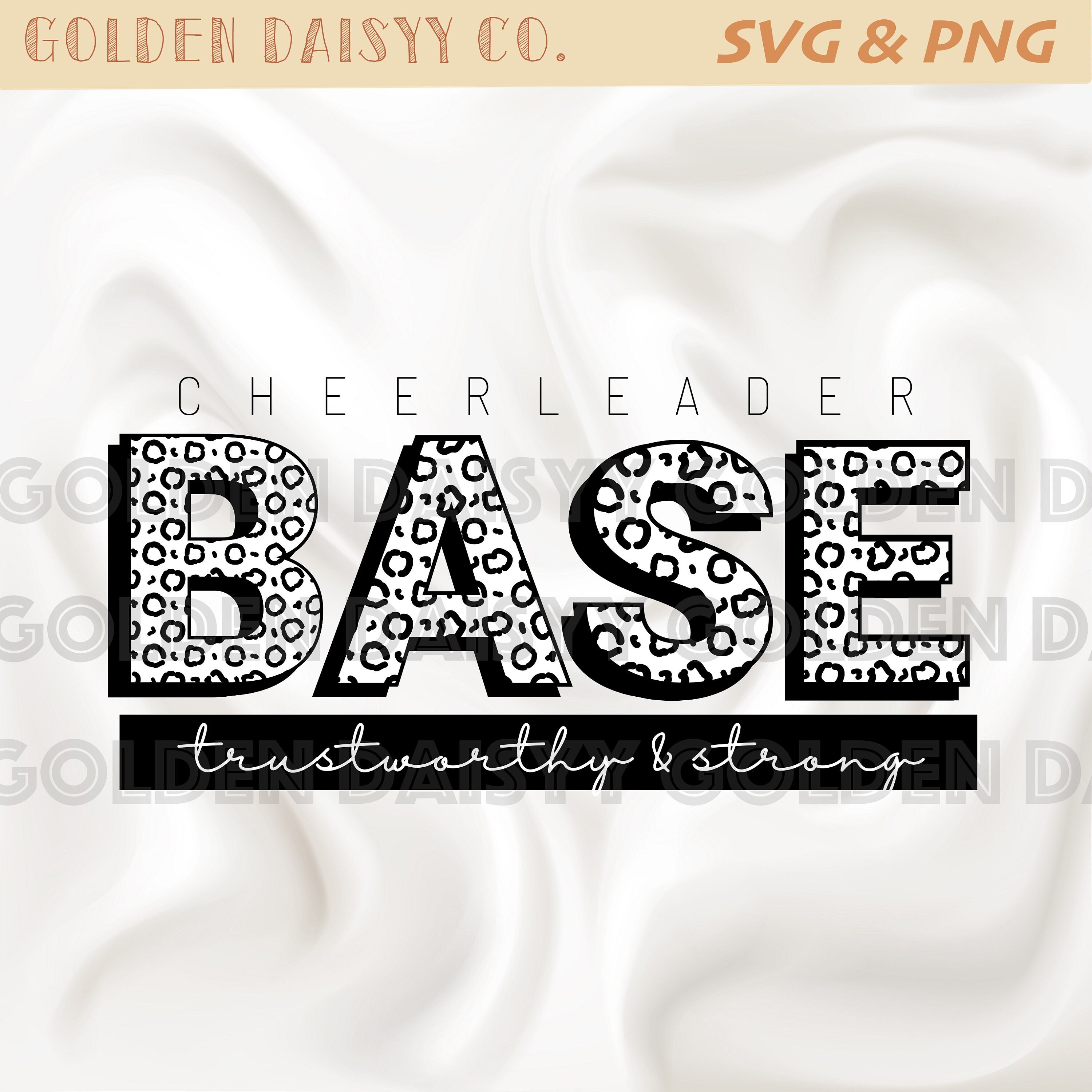 Cheer Base SVG / PNG / Sublimation - Etsy