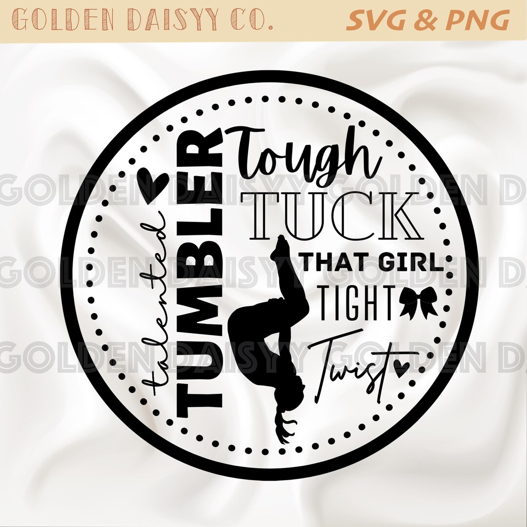 Tumbler SVG / Cheer PNG / Tumbling Sublimation / Digital Download - Etsy