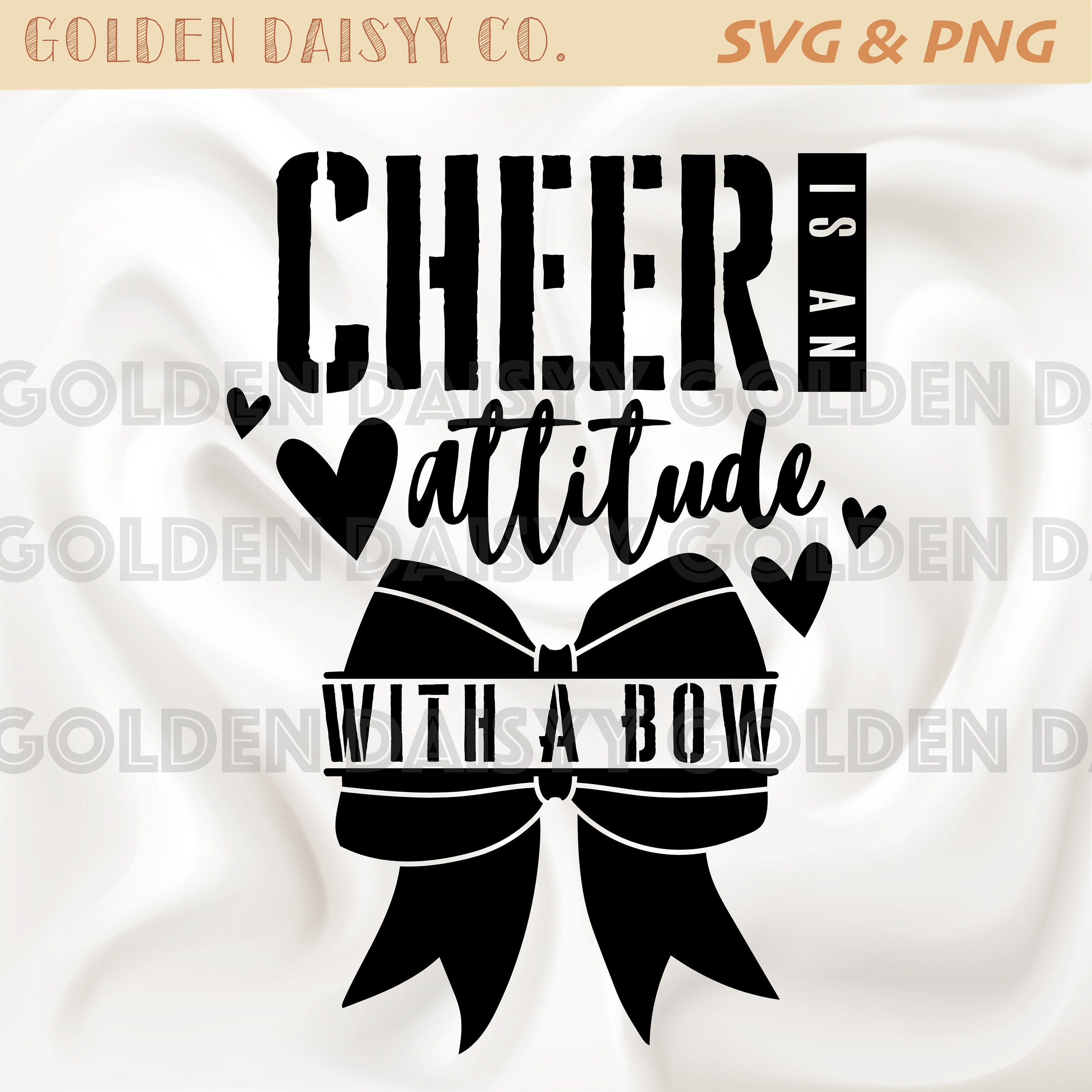 Cheerleading Attitude SVG / PNG / Sublimation / Digital Download ...