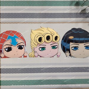 Jojo Bizzare Adventure Golden Wind Window Peeker Vinyl Stickers Cars ...