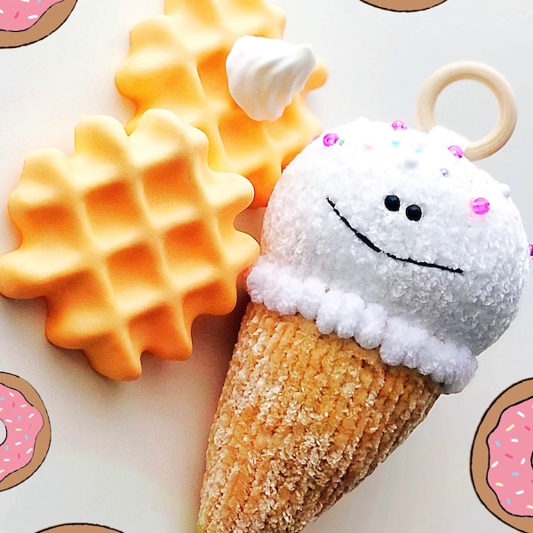 Plush Icecream Toy - Etsy