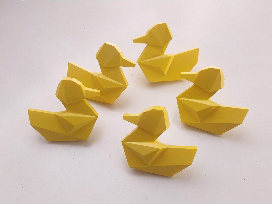 Origami Duck Handle, Living Room Animal Knobs, Furniture Drawer Pulls, Wardrobe Knob, Nursery ...