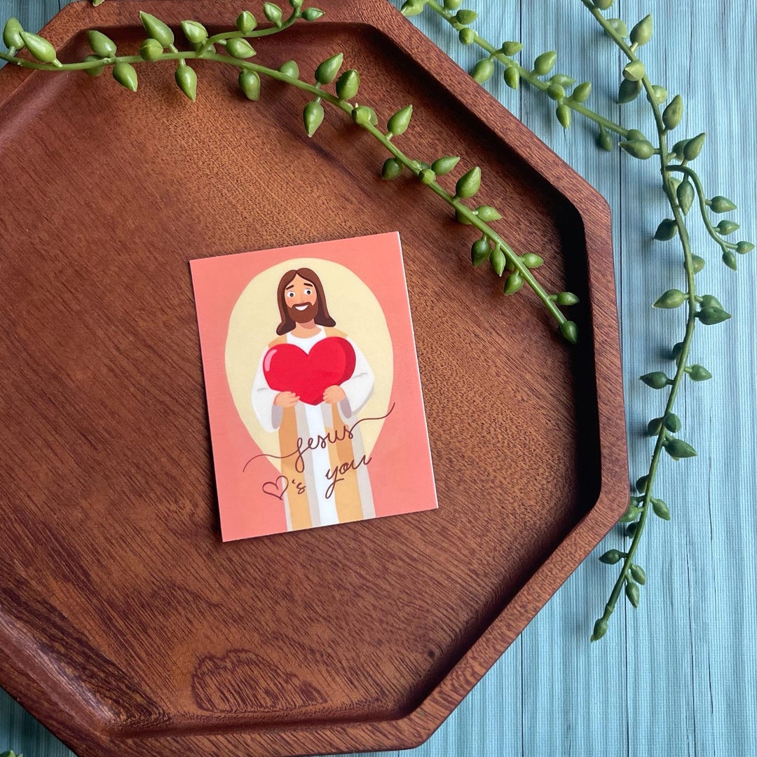 Jesus Loves You Sticker| Jesus Loves You | Faith Stickers | Christian ...