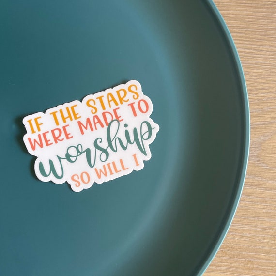 Worship Faith Stickers Vinyl Stickers Christian Stickers - Etsy