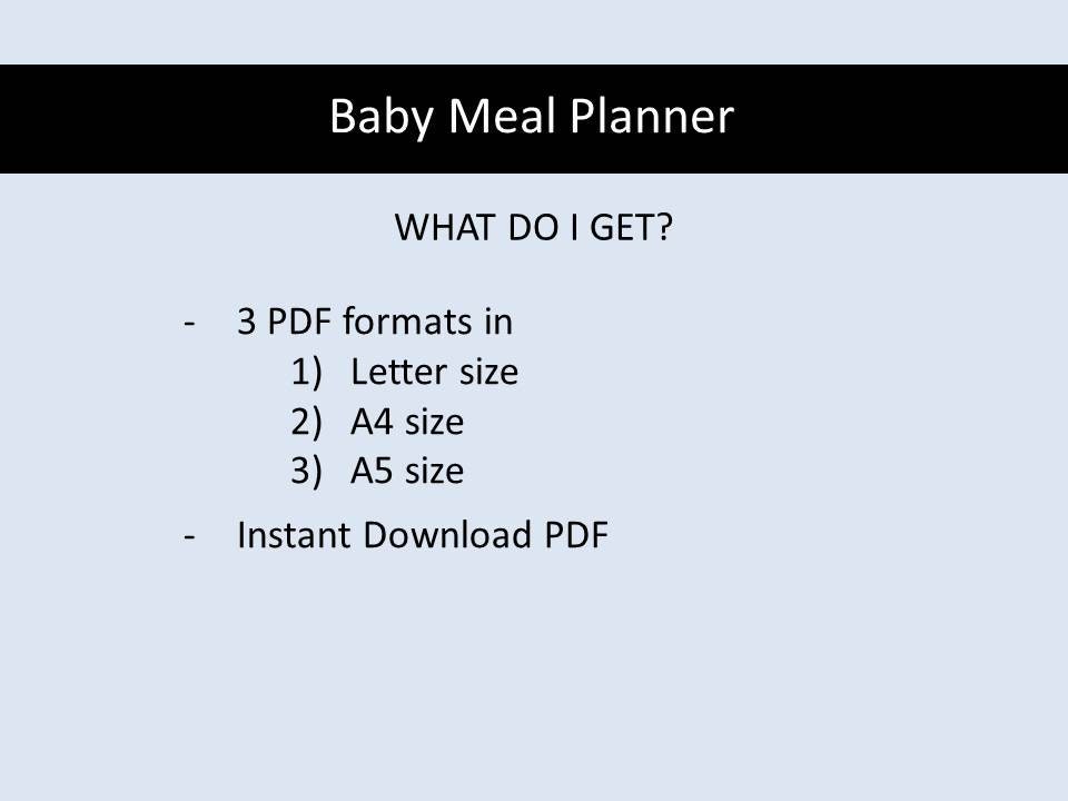 Baby Weaning Meal Plan, Baby Meal Planner, Baby Feeding, Weaning ...