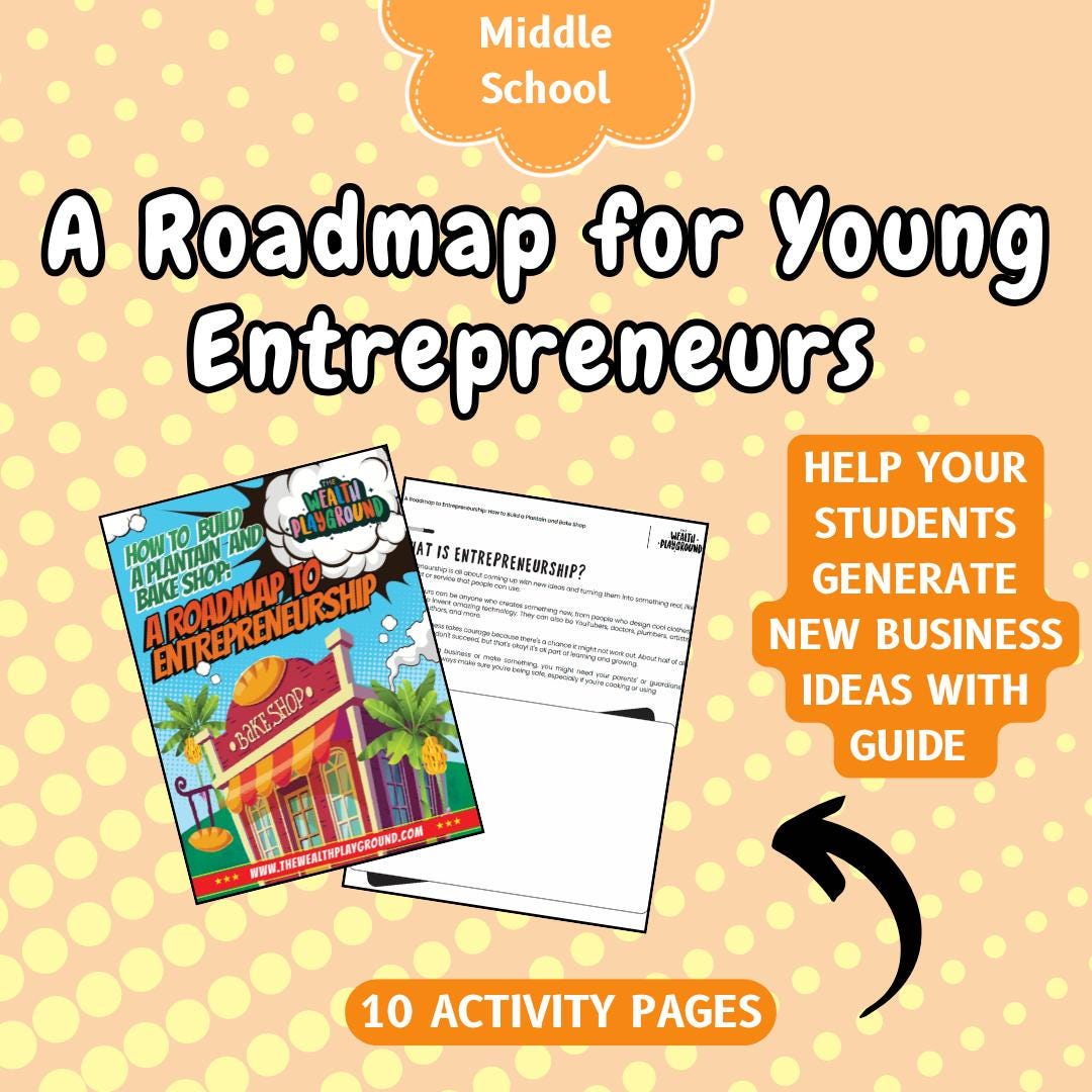 A Kid's Entrepreneurship Guide: Blueprint to Business Plan - Etsy