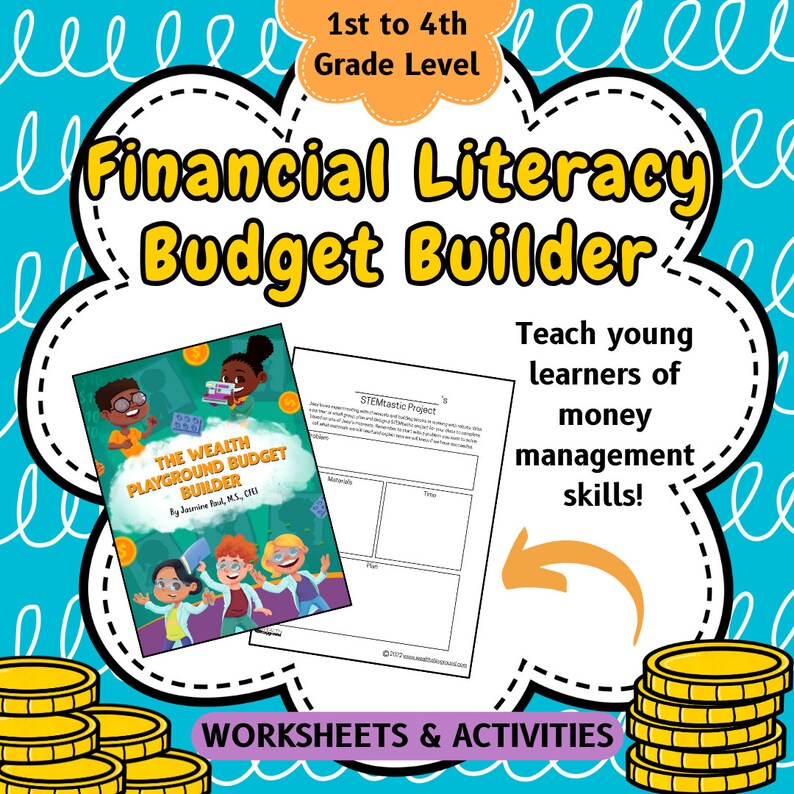 Kid’s Money Activity | Financial Literacy Worksheet | Budgeting ...