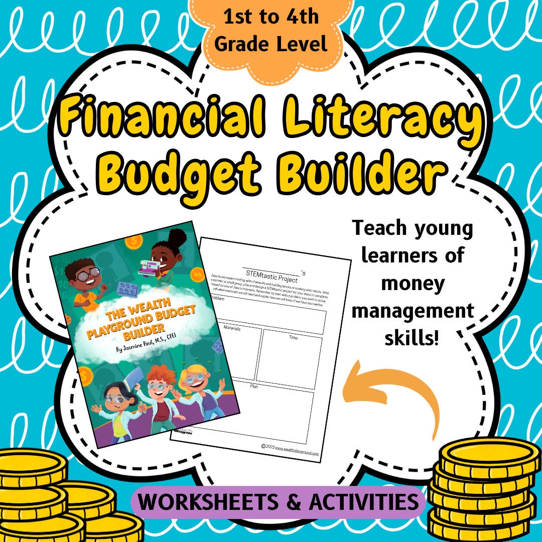 Kid’s Money Activity | Financial Literacy Worksheet | Budgeting ...