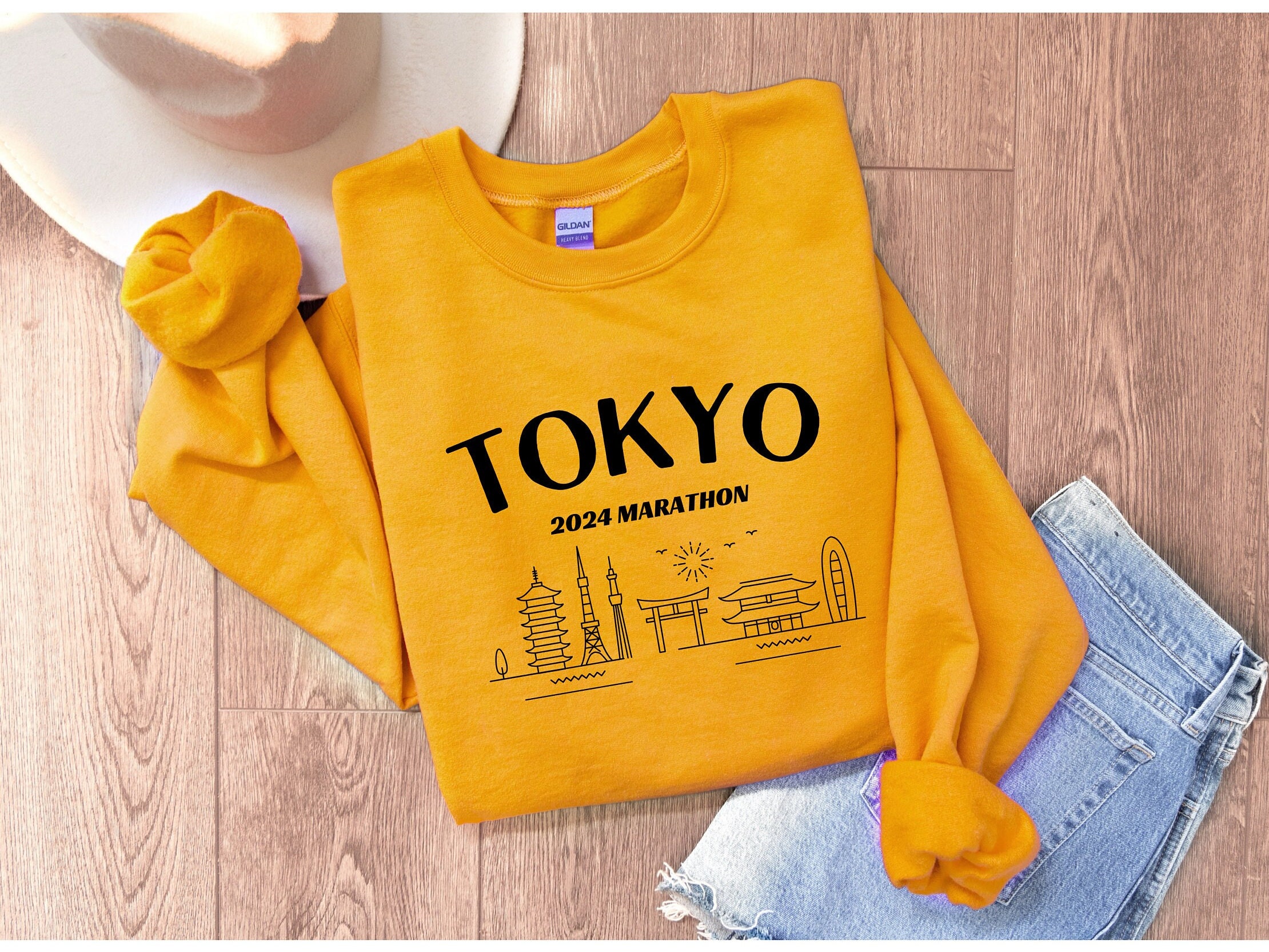 Tokyo Marathon Shirt 2024 Tokyo Marathon Finisher Sweatshirt I Ran ...