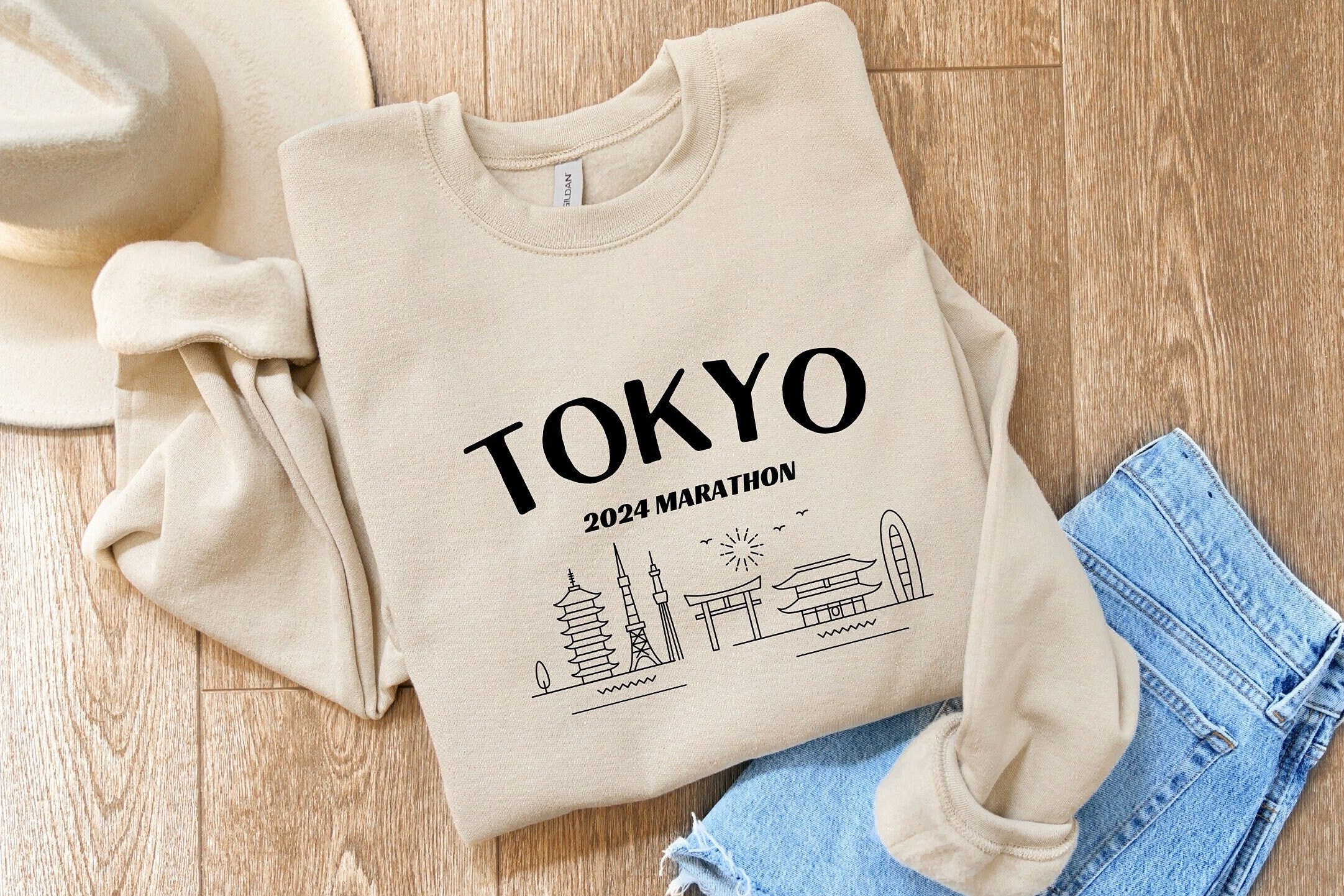 Tokyo Marathon Shirt 2024 Tokyo Marathon Finisher Sweatshirt I Ran ...