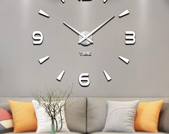Wall Sticker Clock | Etsy