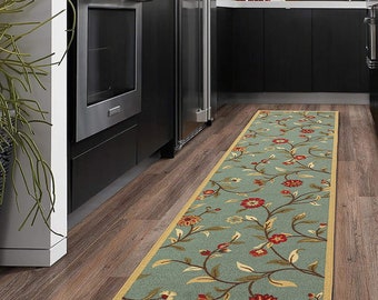 Sage Green Runner Rug | Etsy