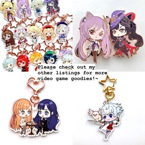 Keqing Flower Enamel Pin Genshin Impact Jumbo Size 2 Inch - Etsy