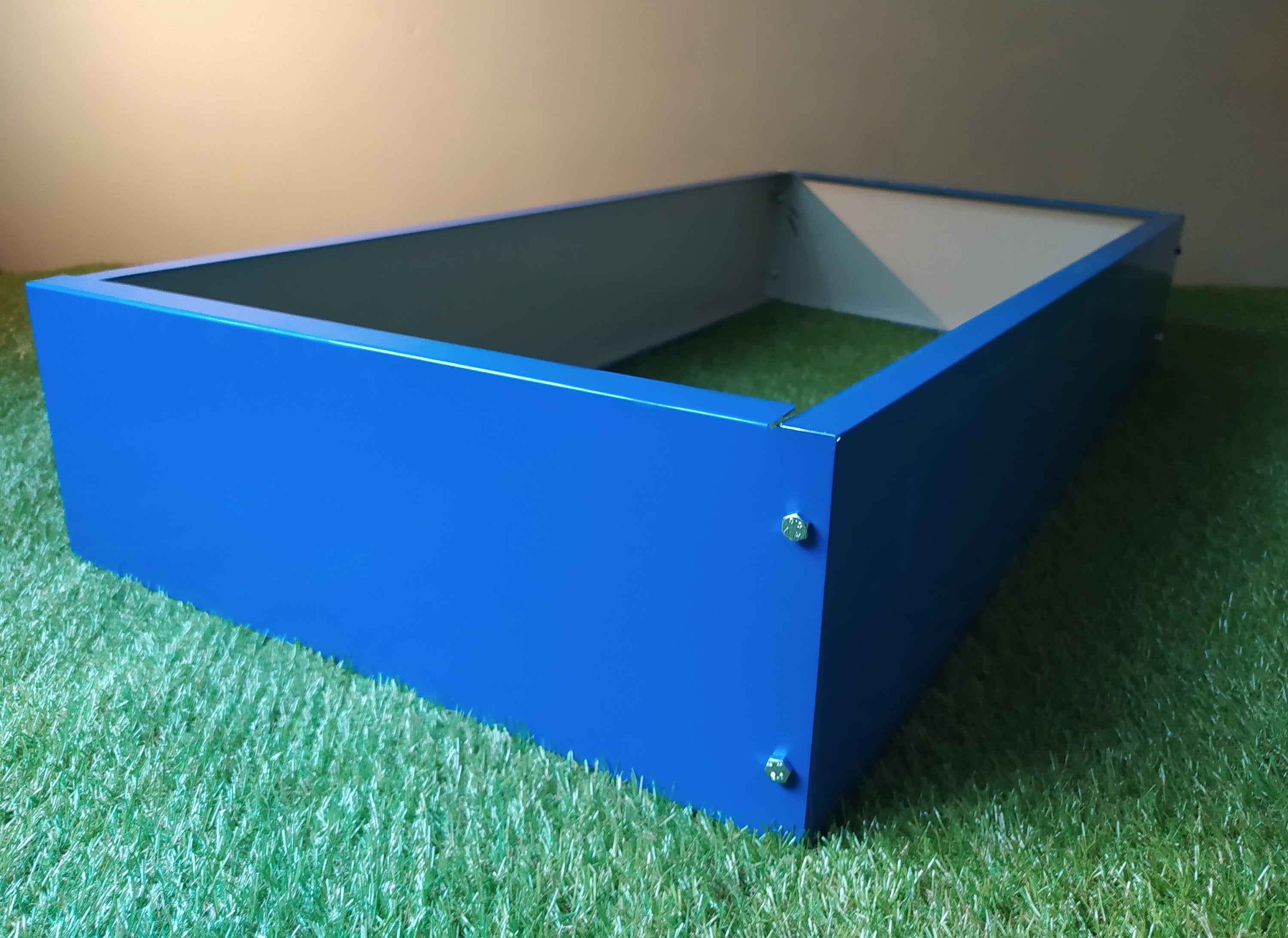 Blue Metal Garden Raised Bed Kit 100cm X 50cm - Etsy