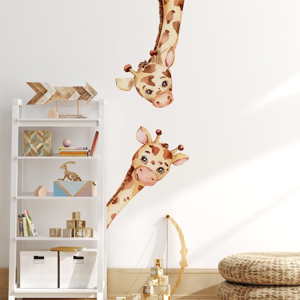 Baby Giraffe Decals - Etsy