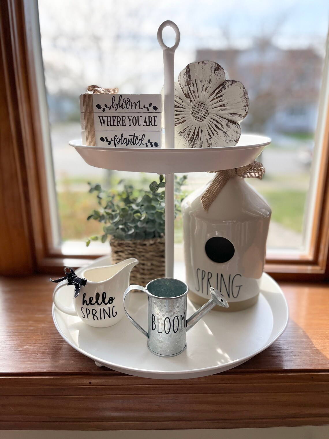 Spring Tier Tray Decor | Etsy