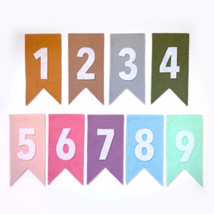 Custom Name Banner: Deep Pink Light Pink Yarn Tassels, Felt Flags, Wood ...