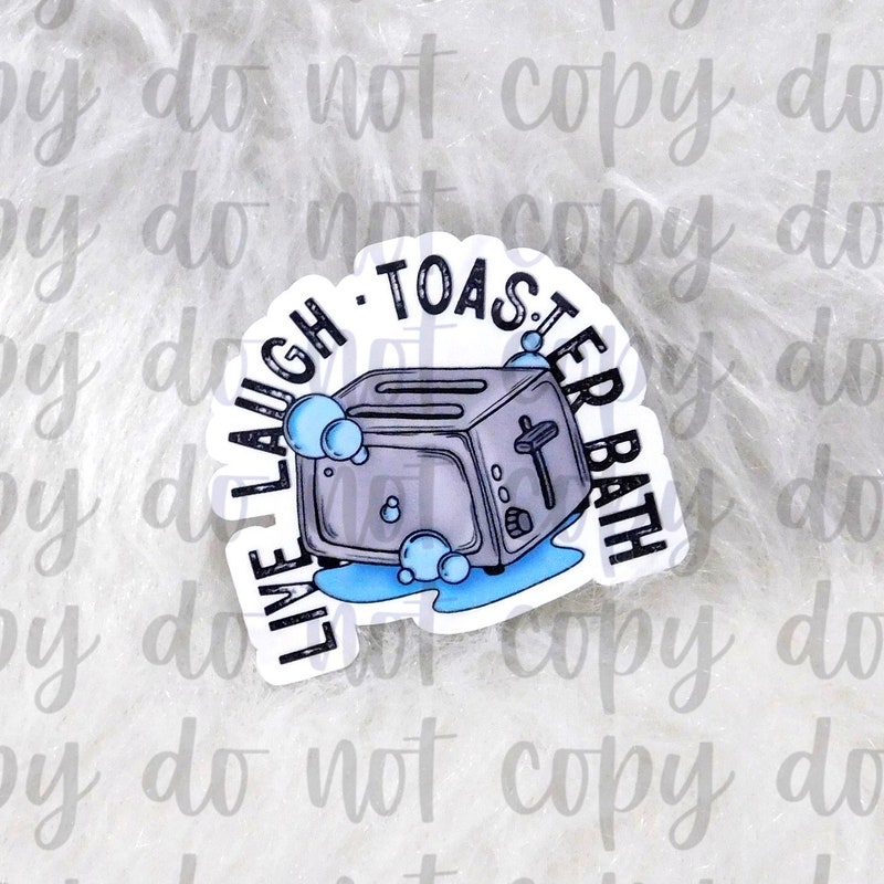 Live Laugh Toaster Bath - Etsy