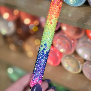 Rainbow Ombre Rhinestone Pen Pattern Digital Download - Etsy