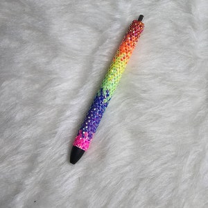 Rainbow Ombre Rhinestone Pen Pattern Digital Download - Etsy