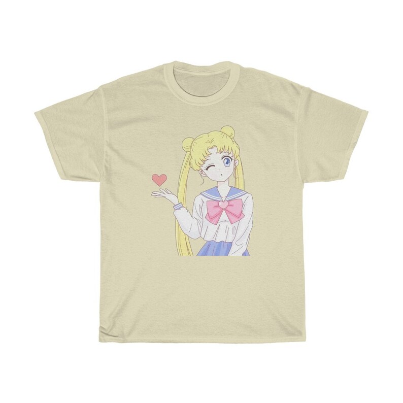 Sailor Moon Shirt Harajuku Clothing Kawaii Clothing Sailor Etsy