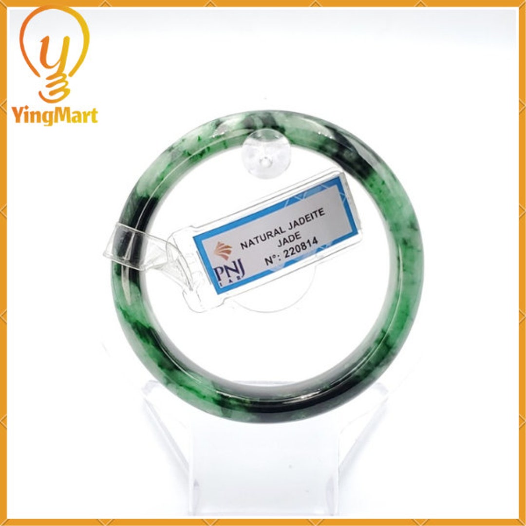 Yingcollection 52mm PNJ Certified Natural Color Green With Black Brown ...
