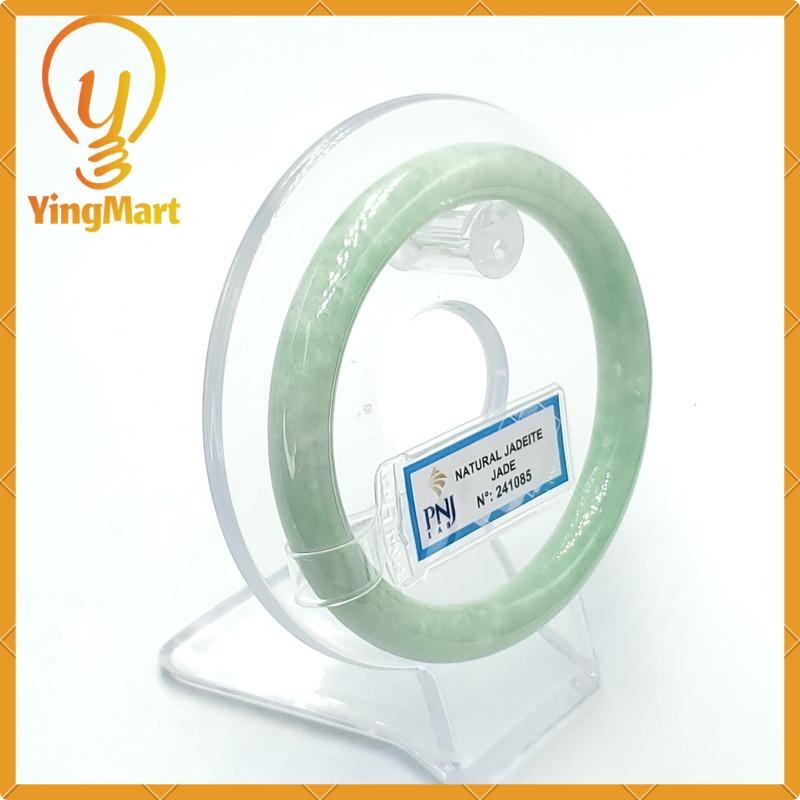 Yingmart 50mm PNJ Certified Natural Color Green White to Green Natural ...