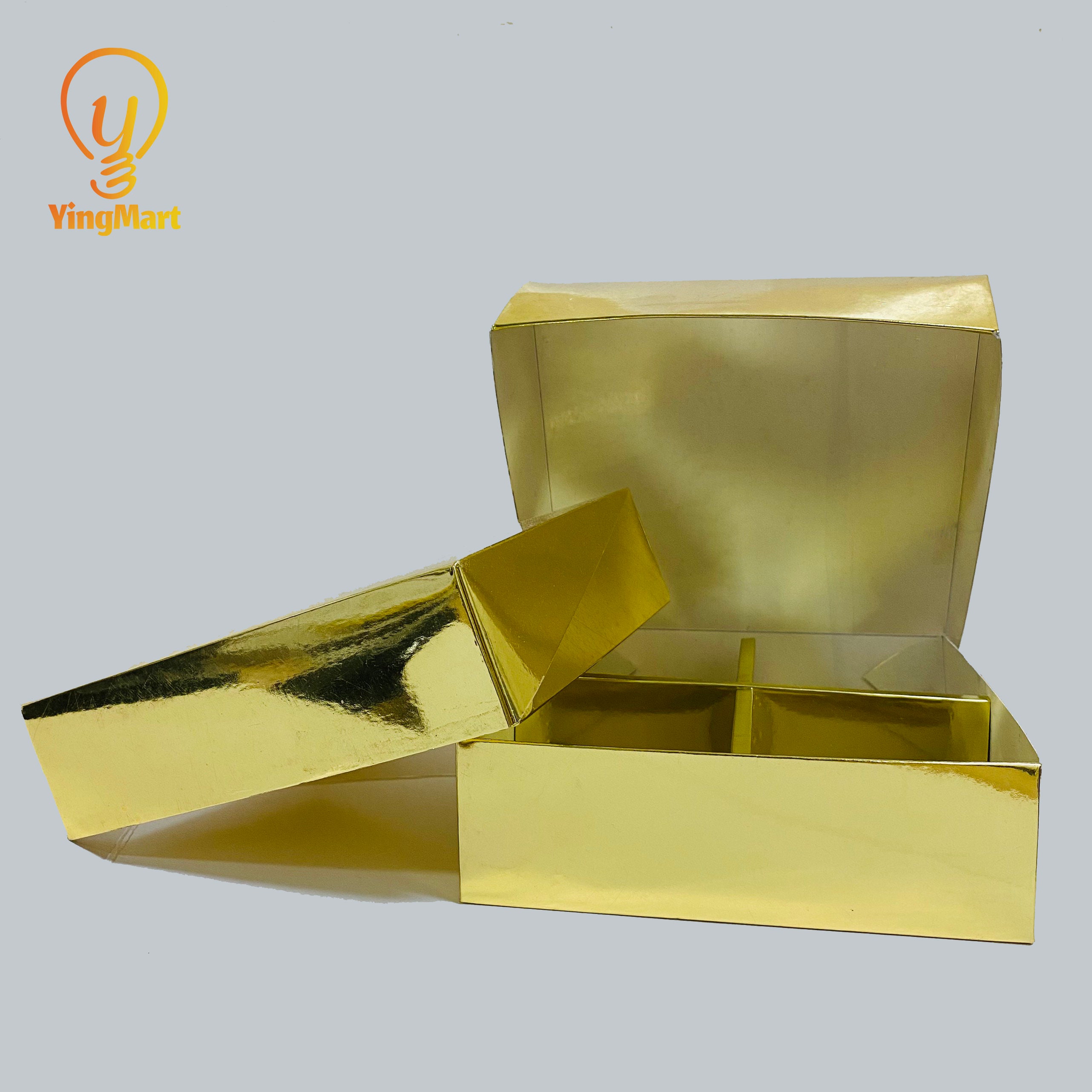 Yingmart Set 10 Personalized Luxury Golden Cake Gift Boxes for | Etsy