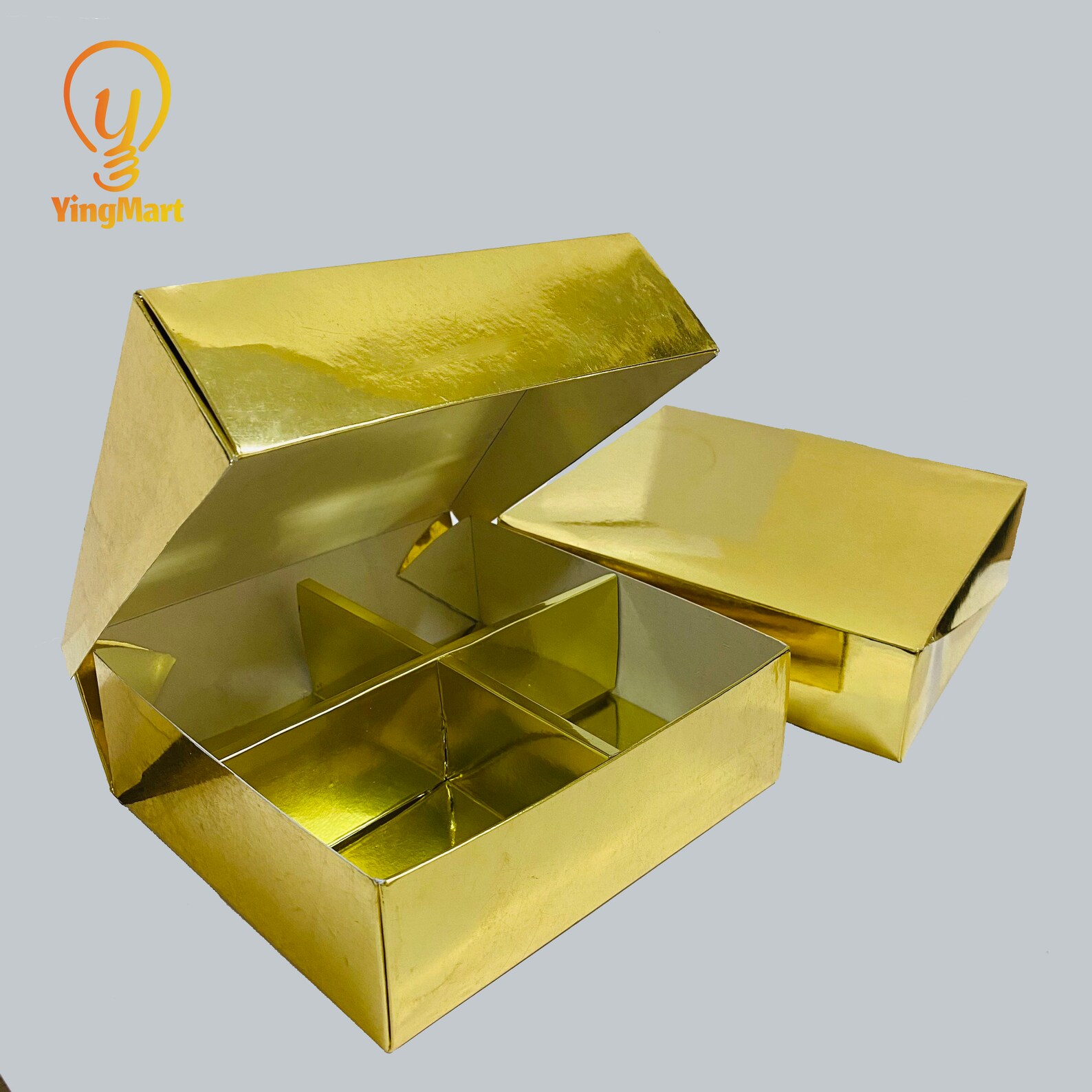 Yingmart Set 10 Luxury Golden Cake Gift Boxes for Newyear - Etsy